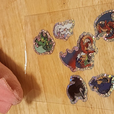 Blue Dragon Chromatic Dragon Pins Dungeons & Dragons 5e Inspired Hard ...