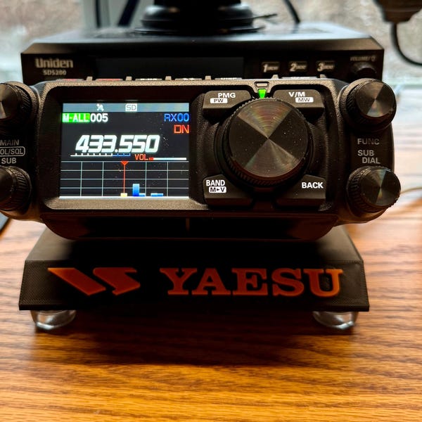 3D Printed Desktop Ham Radio Remote Head Mount - Etsy