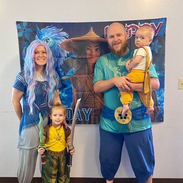 Chief Benja Shirt, Raya and the Last Dragon Costume, Guardian of the ...