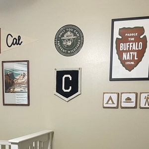 National Park Icons Camp Symbol Signs National Park Nursery Outdoor ...