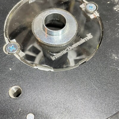 Ryobi/ridgid Compact Routers Guide Bushing Round Baseplate Custom Made ...