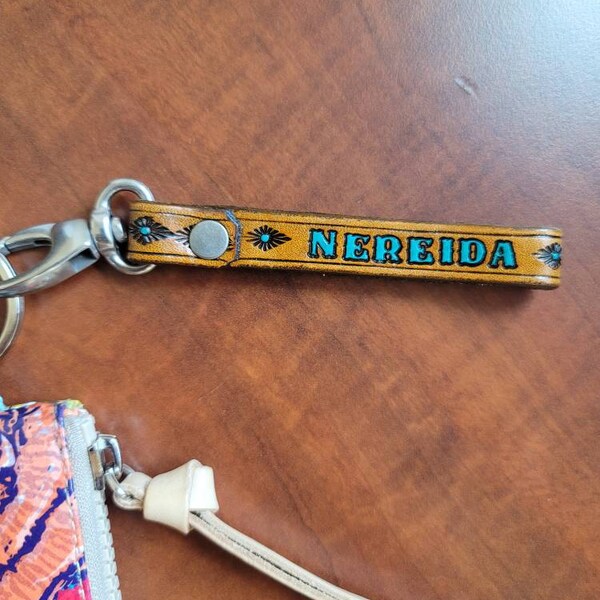 Tooled Southwestern Compass Rose, Moon, Sun Black Leather Guitar Strap ...