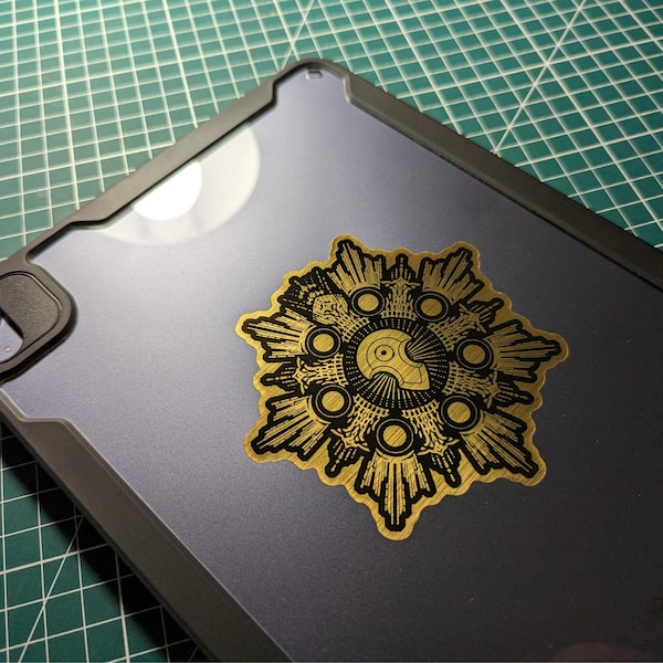 Final Fantasy XIV FFXIV Sticker - Azem Crystal Summoning Circle Decal ...