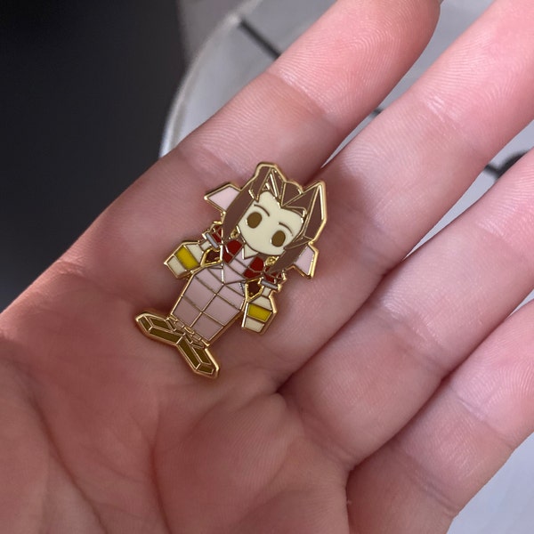 Final Fantasy VII Remake / FF7R - Polygon Hard Enamel Pin - Etsy