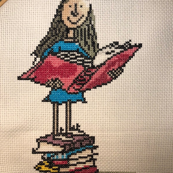 Matilda Cross Stitch Pattern - Etsy