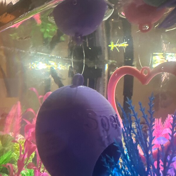 Mushroom Cave Aquarium Ornament, Customizable Fish & Shrimp Tank Decor ...