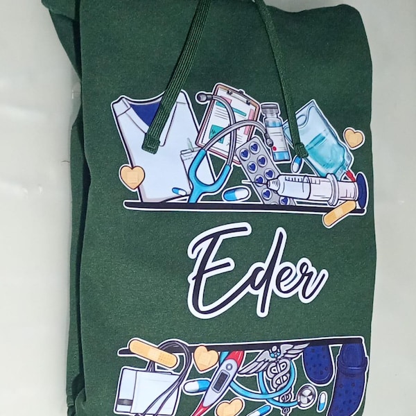 Navy Blue Custom Name Nurse Png Sublimation Design Download ...
