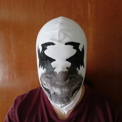 Rorschach Mask With REAL Moving Inkblots - Etsy