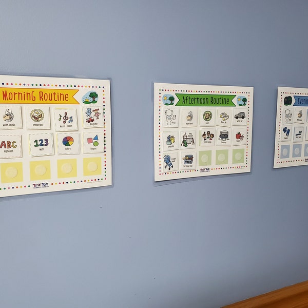 Daily Visual Schedule (120 Routine and Activity Cards), Includes Charts ...