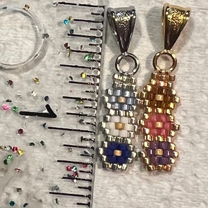 Bead Oracle Reference Card Compact Design Bead Size Gauge - Etsy