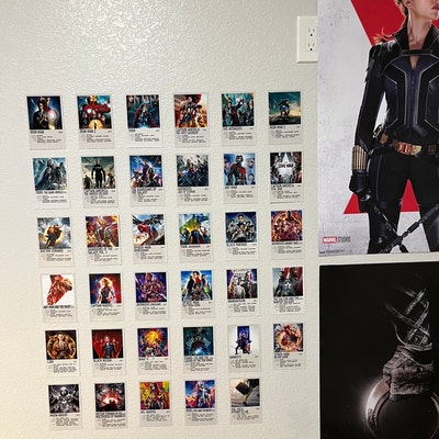 Marvel MCU Mini Poster Prints, Movies and TV Shows 6x4inch, physical ...