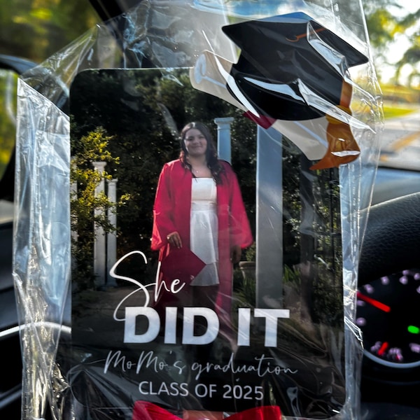 Class of 2025 Senior Graduation Fans With Your Photo/custom Graduation ...