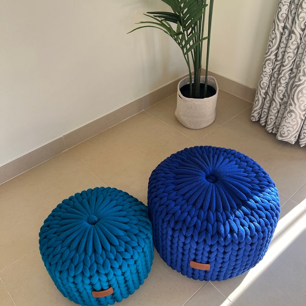 Coffee Table, HAND OTTOMAN Pouf, Nursery Decor, POUFFE Scandinavian ...