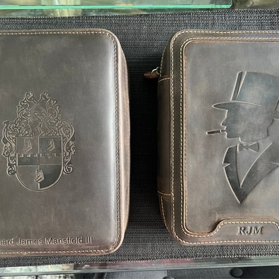 Custom Leather Bill Holder Check Holder for Restaurant - Etsy