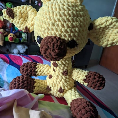PATTERN: Plush Gemma the Giraffe Pattern Amigurumi Chunky Giraffe ...