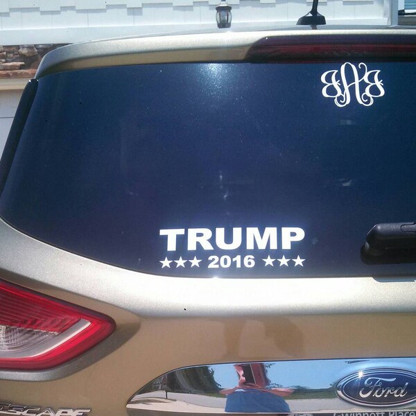 DONALD TRUMP 2024 Campaign President Election Decal Die Cut Sticker Car ...