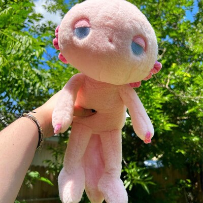 Ronron the Axolotl Doozie Drowsy, Cute Plushie, Plush Toy, Unique ...