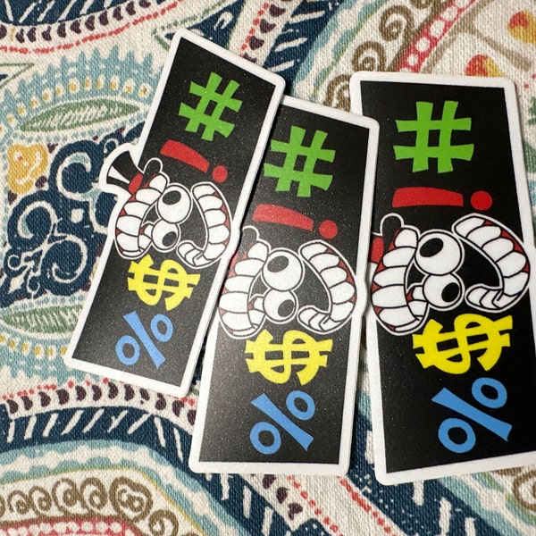 TADC Censor Bar Stickers - Etsy