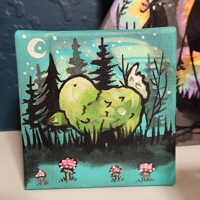 Complete Cryptid Buddy Sticker Pack Fantasy Mothman Sasquatch Bigfoot ...