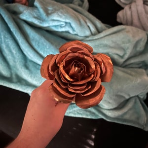 Metal Rose Template, DIY Sheet Metal, Instant Download, Printable Pdf ...