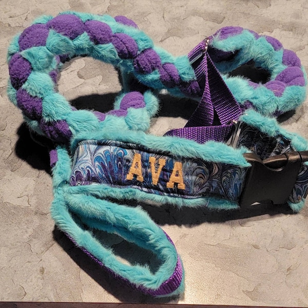 Bold and Bright Ring Lead With Tug Agility Lead-barn Hunt Lead Fyball ...