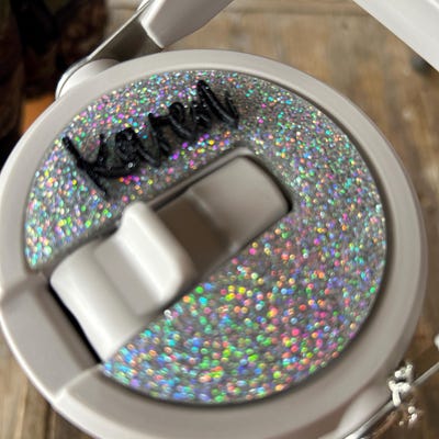 Monogram Stanley Name Plate, Monogram Stanley Toppe - Etsy