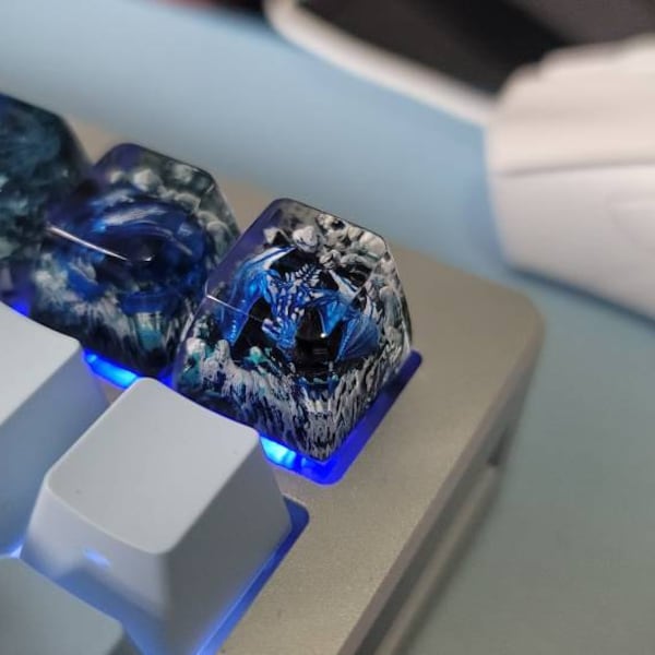 Dragon Custom Keycaps, Artisan Keycap, Artisan Keycaps Anime, Cherry MX ...