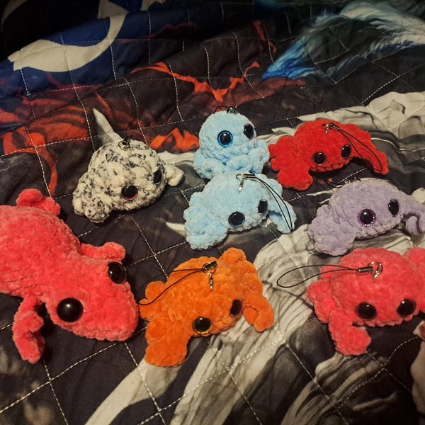 Raindrop Water Drop Crochet Pattern Amigurumi Instant Digital Download ...