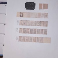 6 Dollhouse Windows 1:12 Scale, Printable, Miniature Victorian Bathroom ...
