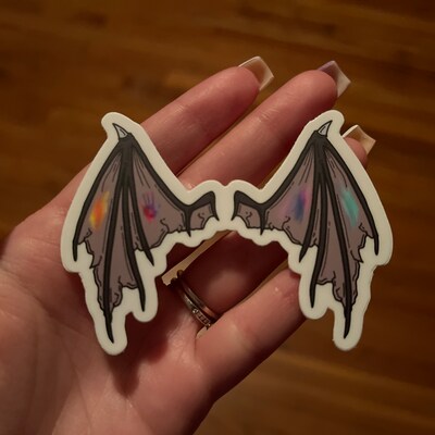 Chapter 55 Acotar Wings Sticker - Etsy