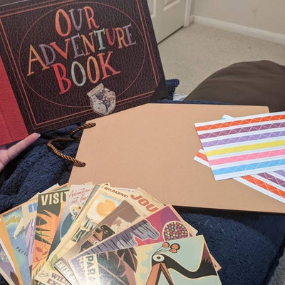 3-D Embossed Our Adventure Book, DIY Pixar up Themed Scrapbook Photo ...