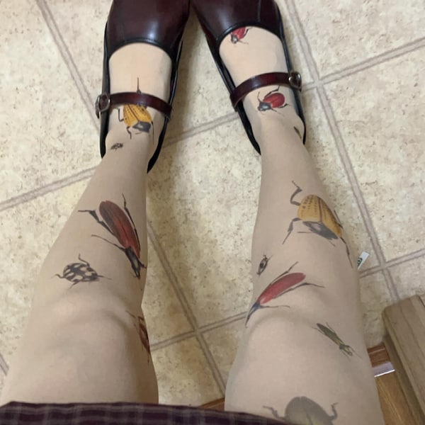 Custom Name Tights , Personalized Print, Lingerie, Printed Tights ...