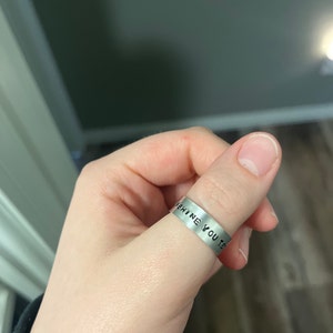 OBX Character Inspired Rings Adjustable - Etsy