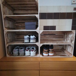 Simple Wooden Box, Ideal as a Shoe Rack, Bookshelf, for Box Furniture ...