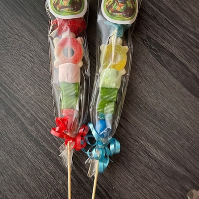 Luau Candy Kabobs sets of 4 - Etsy