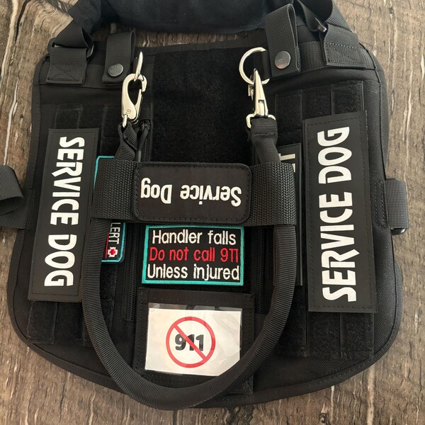 1.25 by 3.50 Inches Custom Patches for Related Dogs With Hook and Loop ...