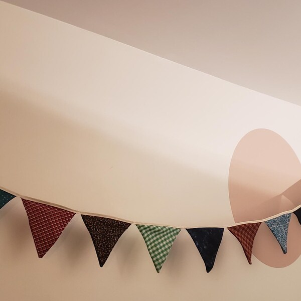 Sewing Pattern PDF Flag Bunting Garland | Download | How to Make ...