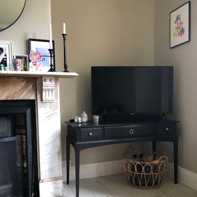 Stag Minstrel Linen Cupboard / Bathroom Cabinet / Hallway Unit ...