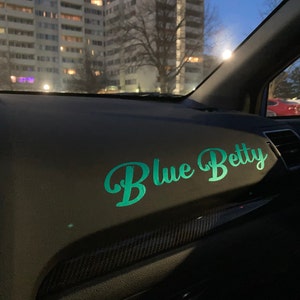 Custom Windshield Decals Word and Number Car Truck Window | Etsy