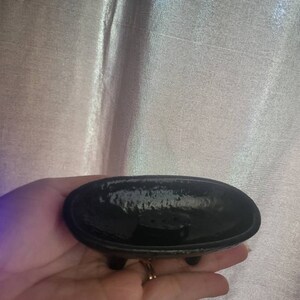 Obsidian Mirror, Scrying Mirror, Black Obsidian Mirror, Flat Obsidian ...