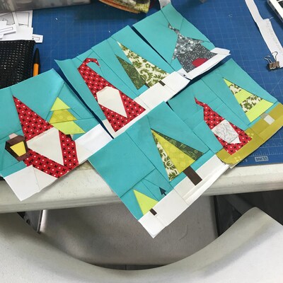 TOMTE BUNDLE no. B-1 Pdf Pattern // Nes Halvor Peder House Tree FREE ...