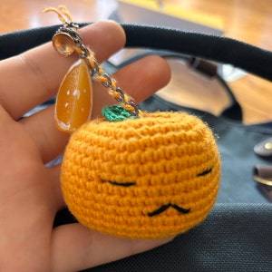 BTS Yoongi Tangerine Keychain With Charm - Etsy
