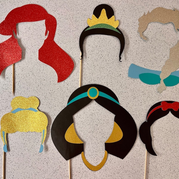 Minimalist Princesses -princess Silhouette SVG Bundle - Princess ...