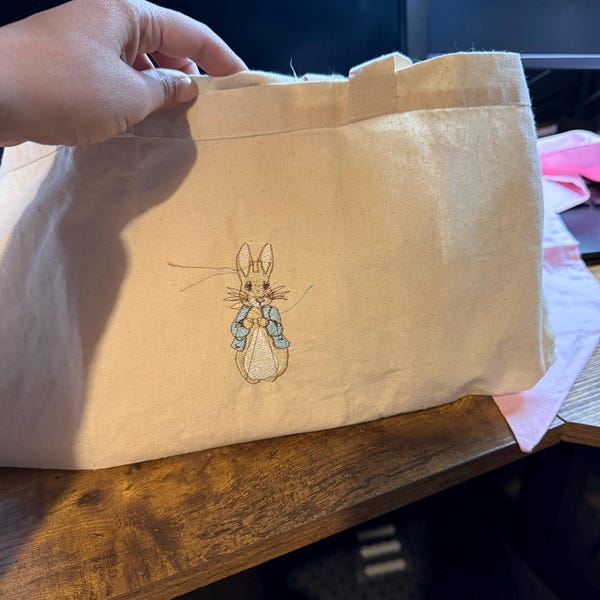 The Tale of Peter Rabbit Alphabet 4 Inch 26 Letters Embroidery Machine ...