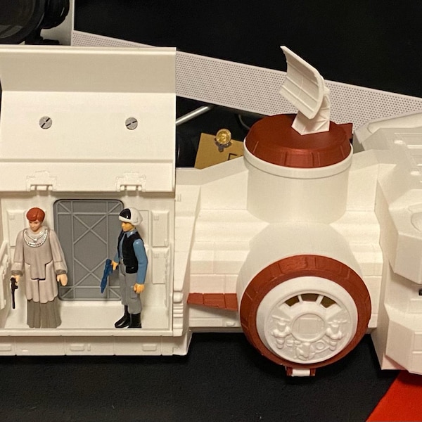 Tantive IV Playset – 3.75" Scale Corellian Corvette, LED Kenner-style ...