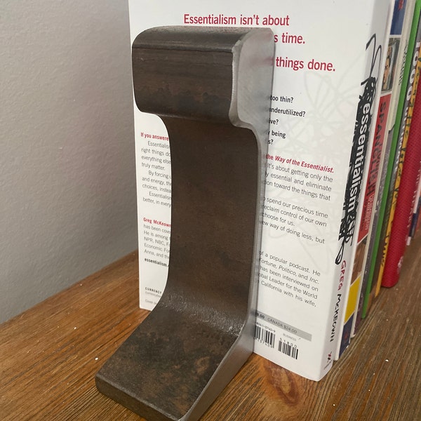Large Railroad Track Bookends Unpolished - Etsy