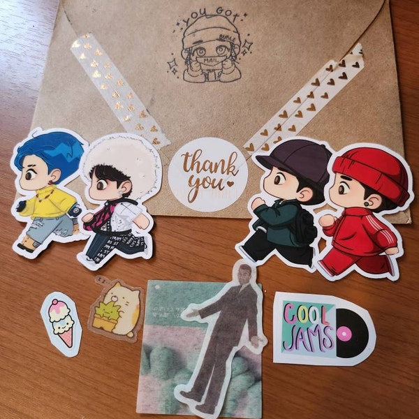 Stray Kids "maniac" Running Chibi Stickers - Etsy