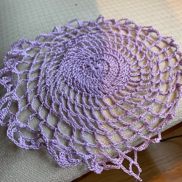 Pineapple Doily Vintage Crochet Pattern 18'' Round Doily Table Center ...