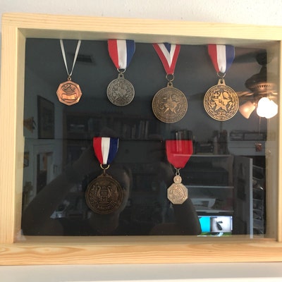 Wood Medal Display Stand - Etsy