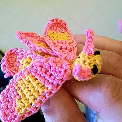 Pattern: Rosy Maple Moth Crochet Plushie - Etsy